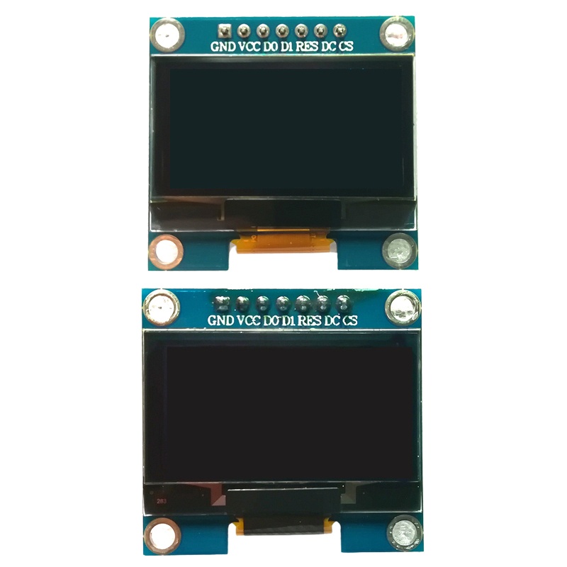 BT White Blue SH1106 128X64 OLED Display Module with 7 Pins Screen ...