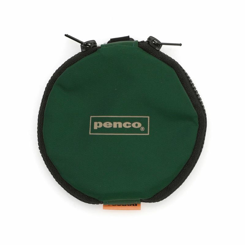 Penco Double Door Purse Dark Green/2 Compartment Wallet Brand From ...