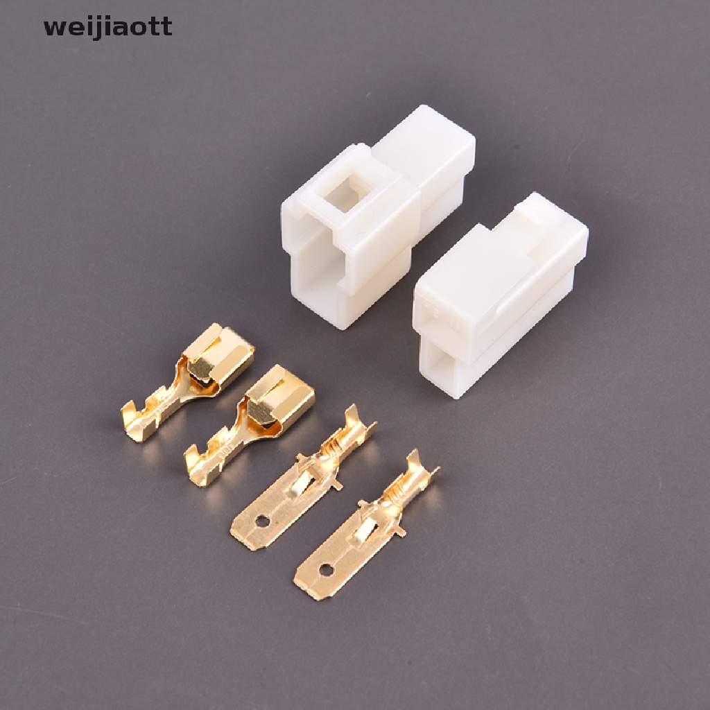 weijiaott T-Type 2 Pin DC Power Male Female Connector Plug for ...