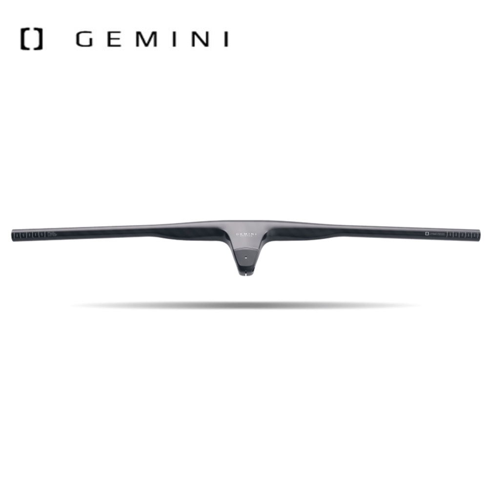 Gemini Carbon Fiber Integrated Mtb Bicycle Handlebar Riser -12 Degree ...