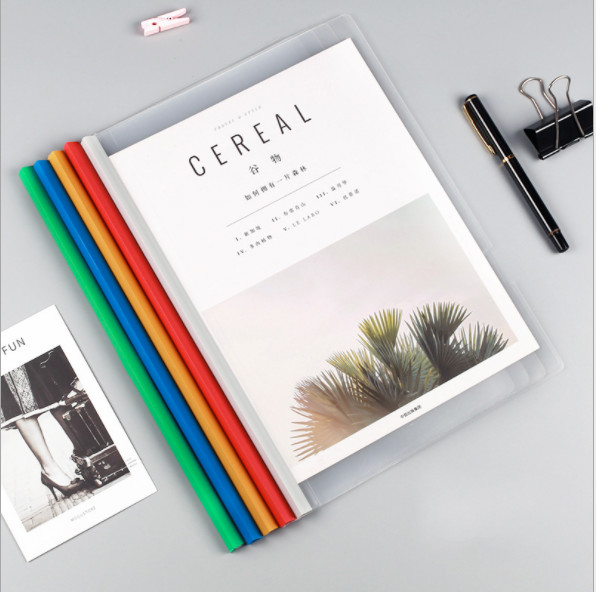 Office Folder A4 Size File Folder Transparent Plastic Resume File ...