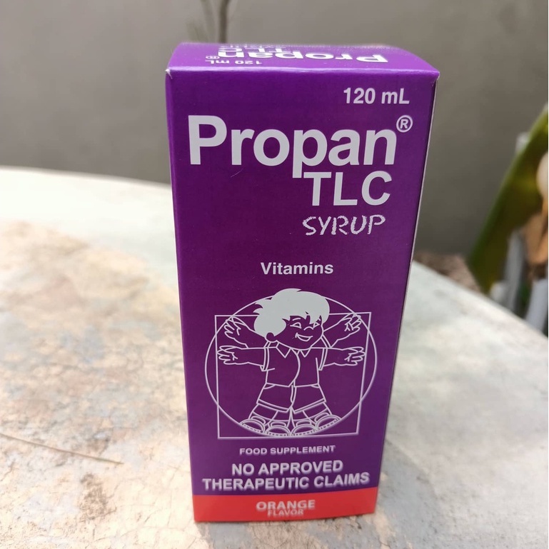 Propan TLC Syrup vitamins Orange Flavor 60 & 120ml | Shopee Philippines