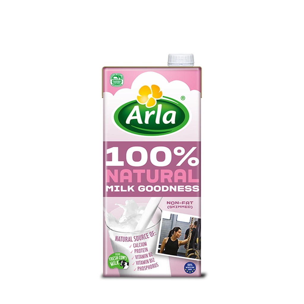Arla Milk Goodness Skimmed 1L | Shopee Philippines