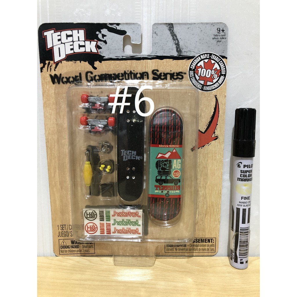 Tech Deck Wood Competition Series Original Spin Master | Shopee Philippines