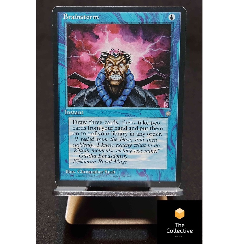 Magic the Gathering - MTG Card Game - Brainstorm - [ID: UB1] | Shopee ...