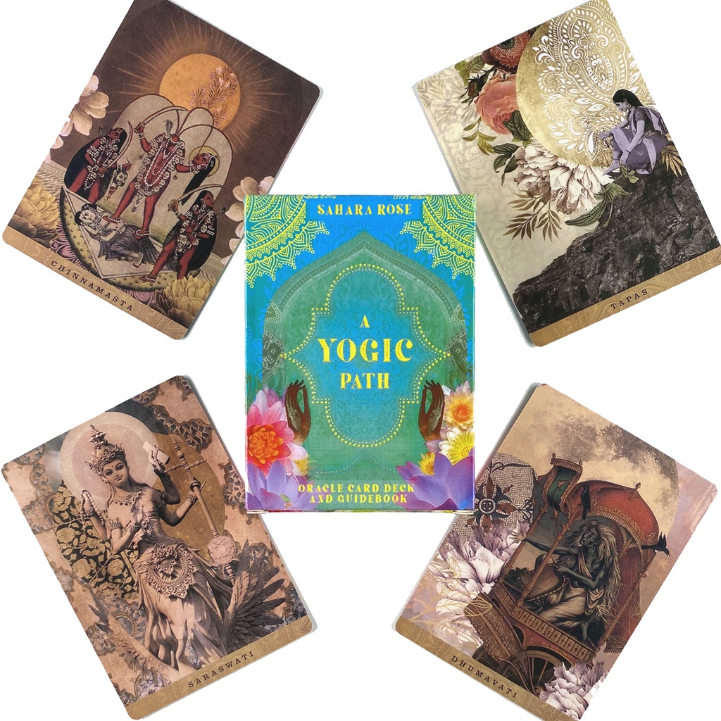 A Yogic Path Oracle Cards Fortune-telling Prophecy Tarot Deck With PDF Guidebook | Shopee ...