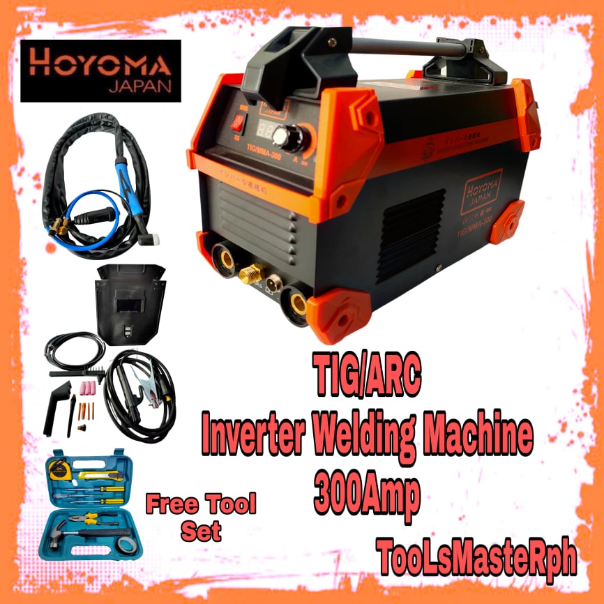 HOYOMA Japan 300AMP Inverter TIG ARC Welding Machine (HT-TIG/MMA300 ...