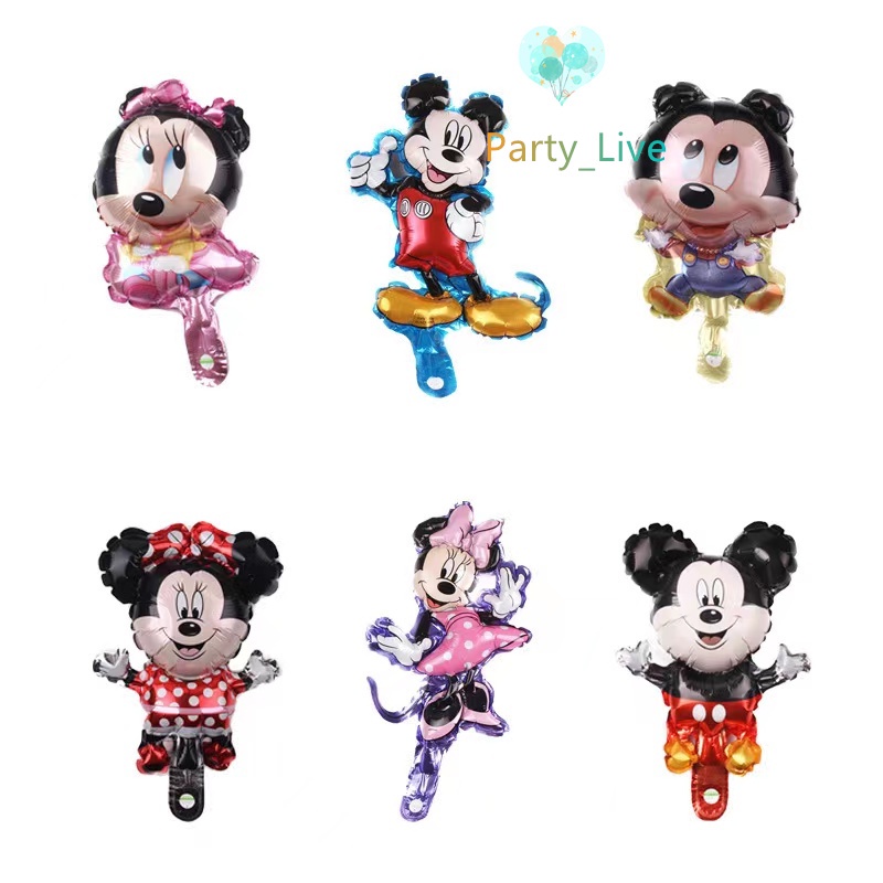 Mickey minnie character foil balloons / mickey minnie body character ...