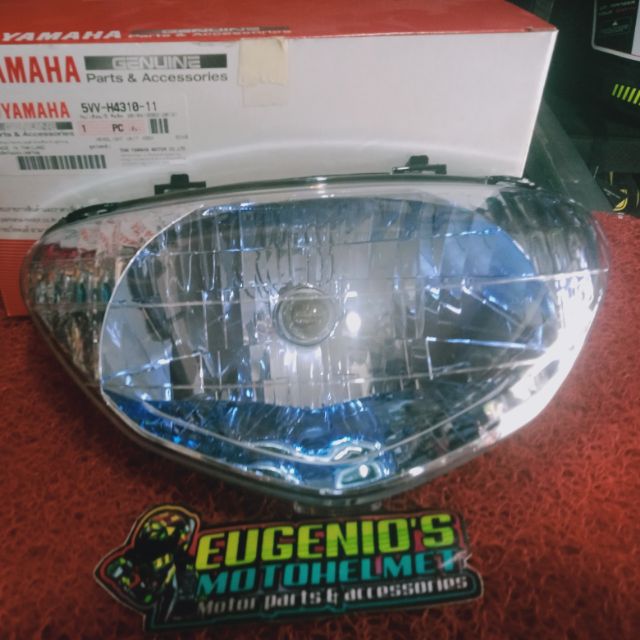 Motorcycle headlight assembly for yamaha mio 1 orig 5vv bluish | Shopee ...