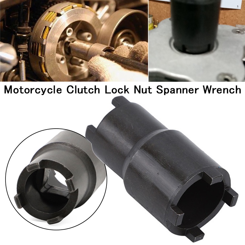 20mm 24mm Motorcycle Clutch Lock Nut Spanner Wrench Repairing Tool For ...