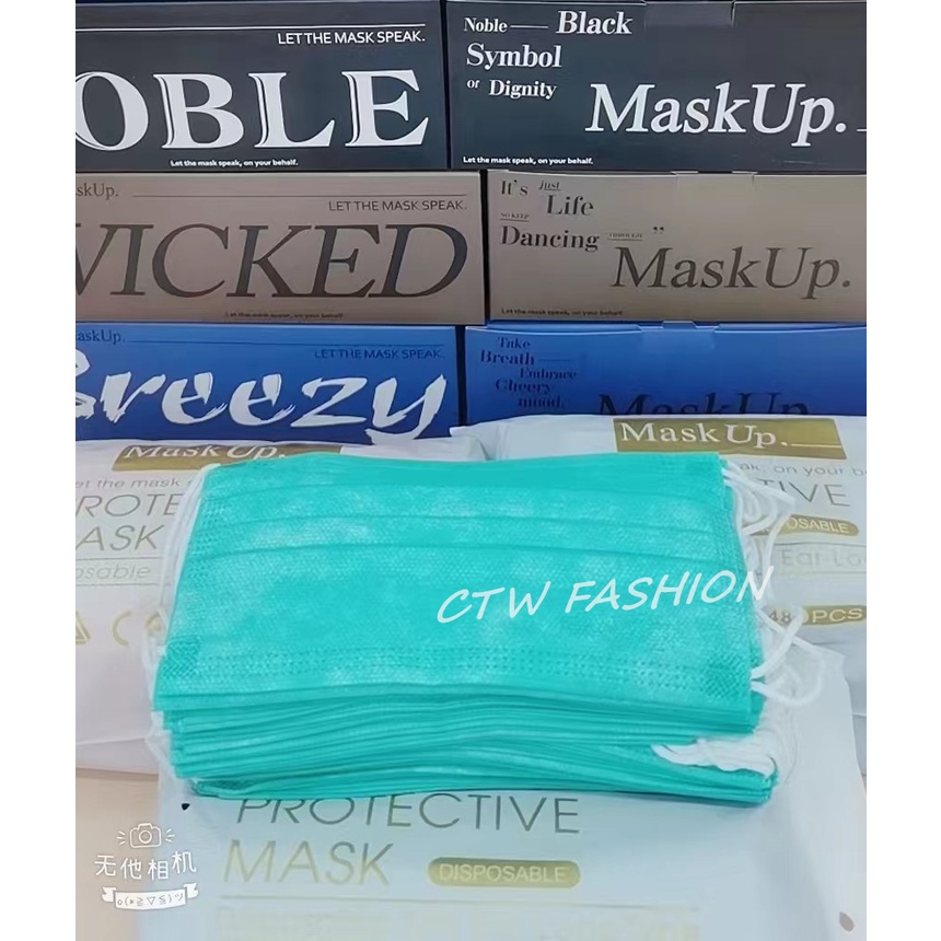CTW Fashion High Quality 3Ply Disposable Surgical Face Mask FaceMask ...