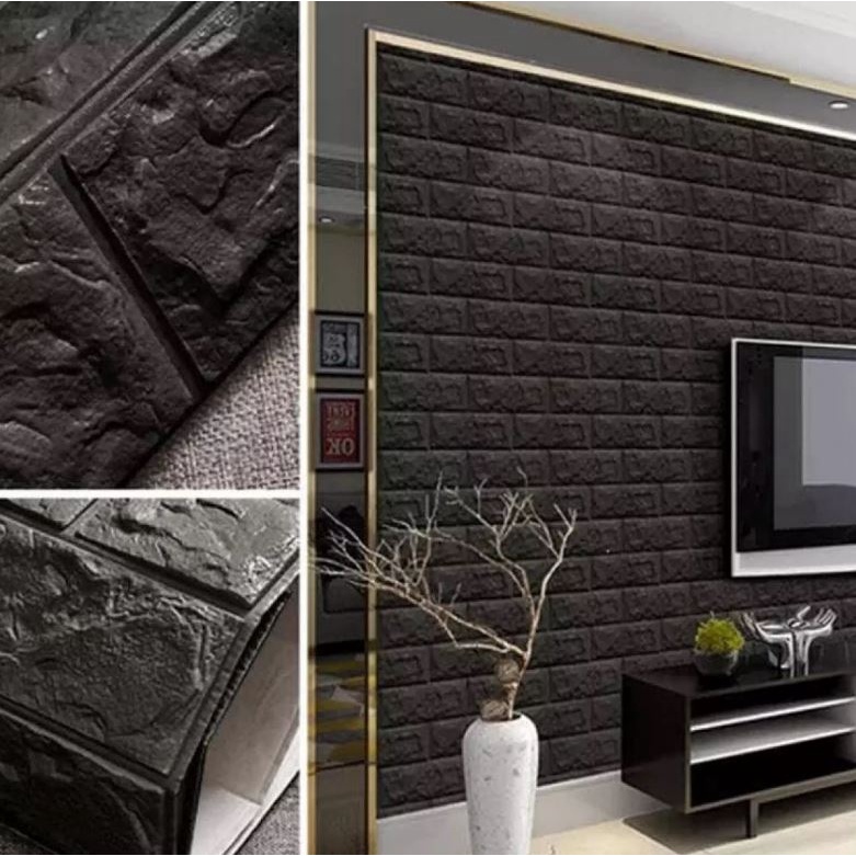Brickfoam 3D Wallpaper 70X77 | Shopee Philippines