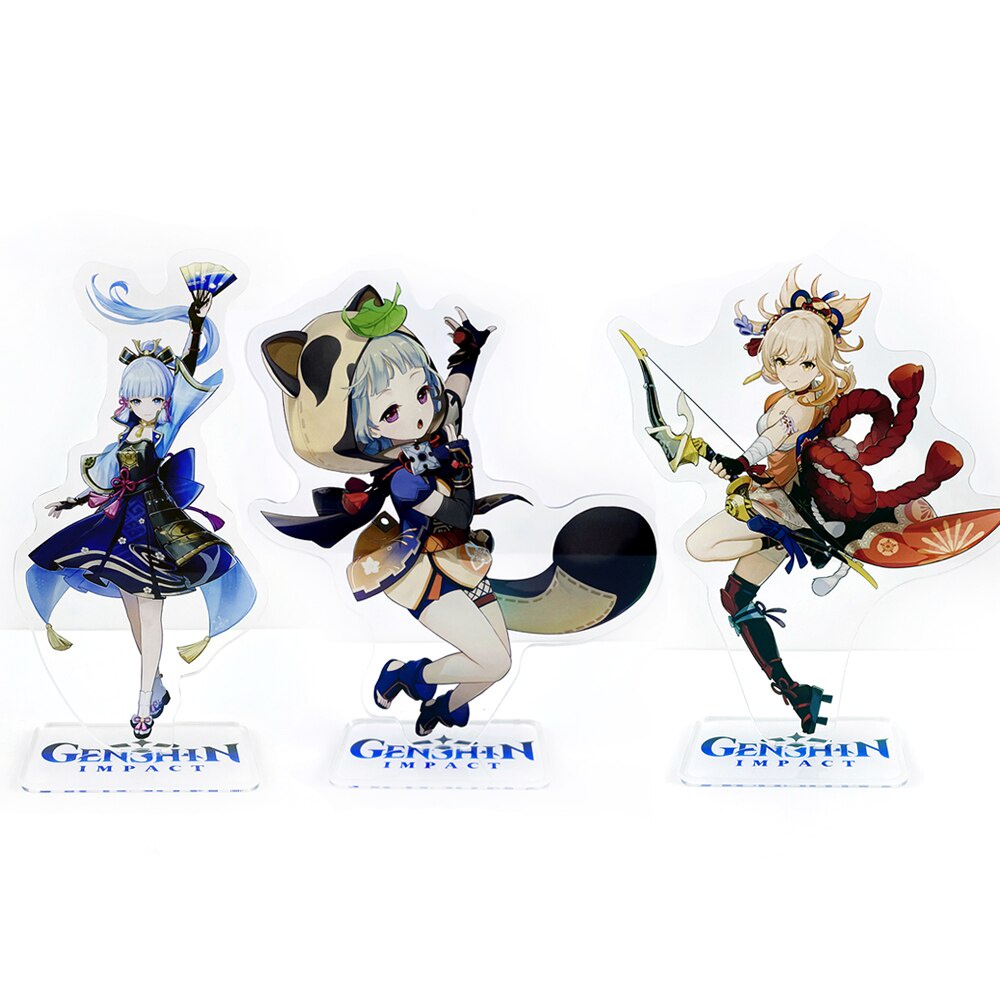 Genshin Impact characters Kamisato Ayaka Sayu Yoimiya acrylic stand ...