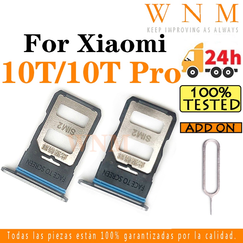 For Xiaomi Mi 10T Pro 5G 10 T Sim Card Tray Slot Holder Card Holder ...