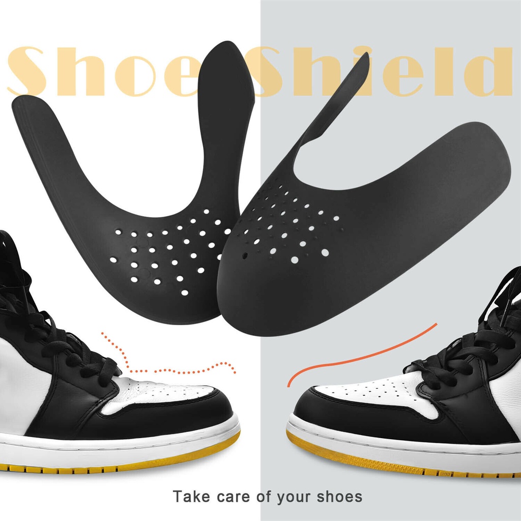 5 Pair Anti Crease Shoe Cover Toe Creasing Protector Sneaker Toe Box ...