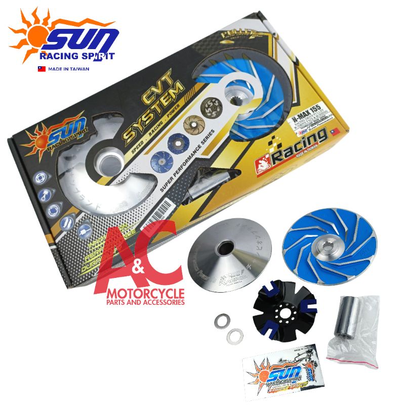 Sun Pulley Set Nmax ( Drive Pulley & Drive Face w/ Bushing, slider ...