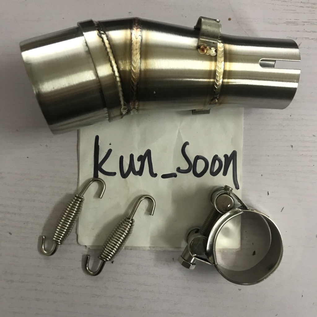 Slip-on Middle Pipe For Z300 Z250 Ninjia300 Ninja250 Exhaust System ...