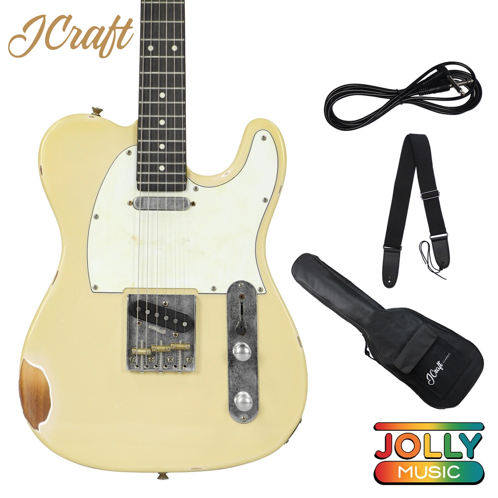 JCraft Vintage Series T-3V Telecaster Electric Guitar | Shopee Philippines
