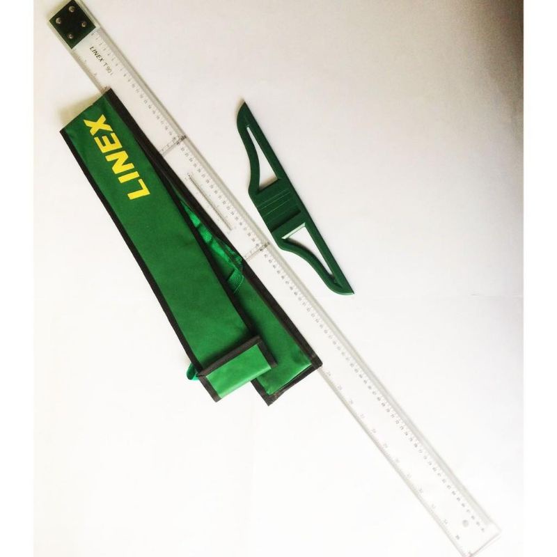 LINEX T-Square ruler with detachable head with Bag Acrylic and wood ...