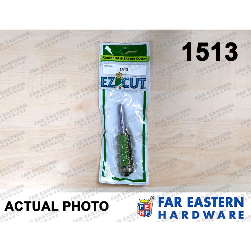 EZ CUT Router Bit Straight | Trimming | Flush Trim | V Groove Bits 1/4 ...