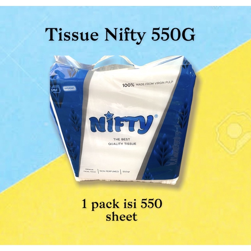 Nifty Facial Tissue 550G | Shopee Philippines