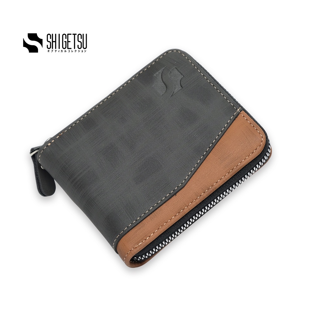 Shigetsu Wallet Collection For Men Leather Minimalist Pocket Zipper ...