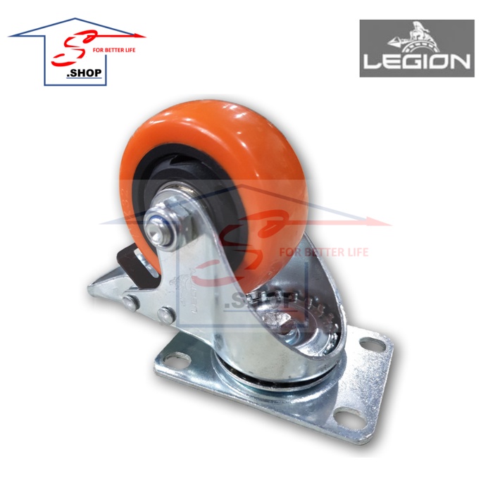 Trolley Wheels / Castor Wheels / Pvc Cart Wheels 4 "/ 4 Inch Legion ...