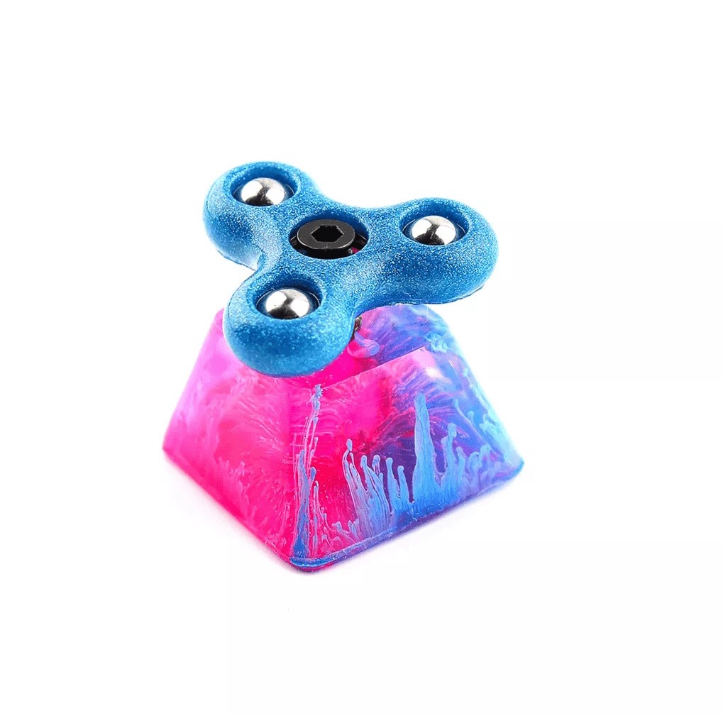 Fidget Spinner Resin Artisan Keycap for Mechanical Keyboards | Shopee ...