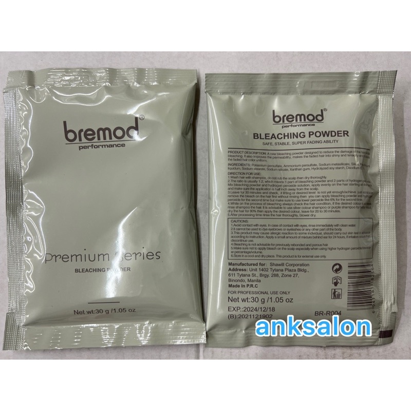 bremod bleaching powder hair bleach premium series 30g bleaching powder ...
