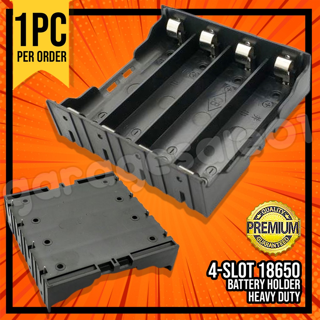 High Quality 18650 Battery Box Holder Batteries Case for 4pcs 18650 ...