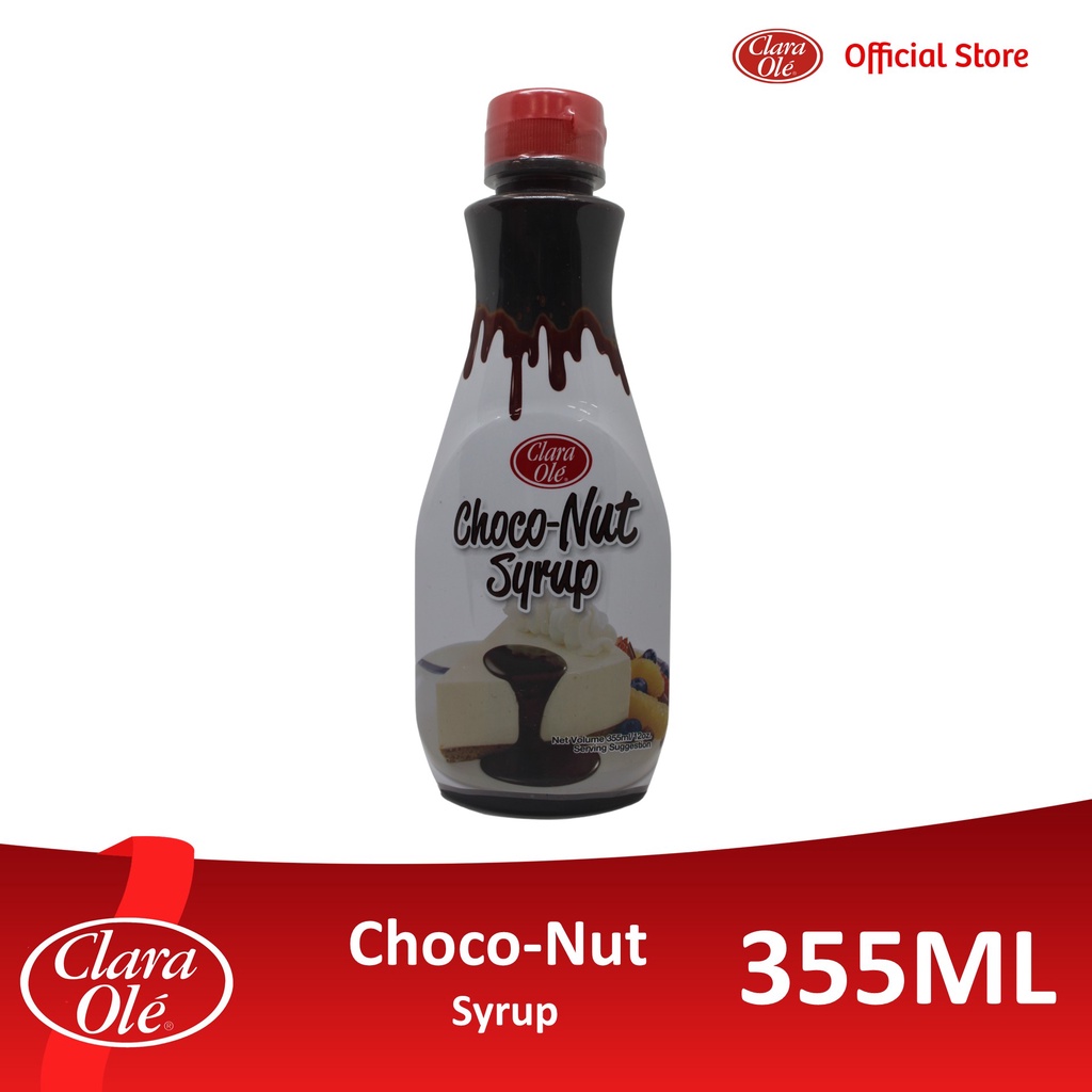 Clara Olé Choco-Nut Syrup 355ml | Shopee Philippines