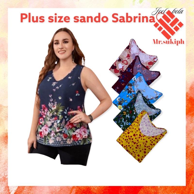plus size sando sabrina | Shopee Philippines
