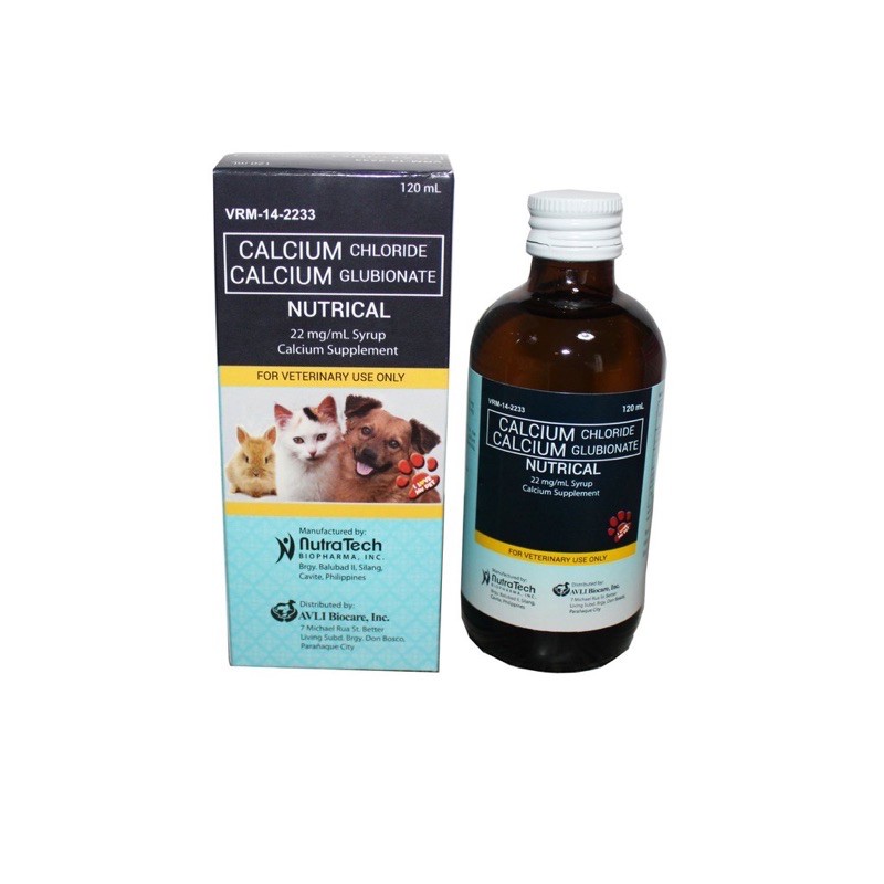 Nutrical Syrup calcium for pets 60ml or 120ml | Shopee Philippines