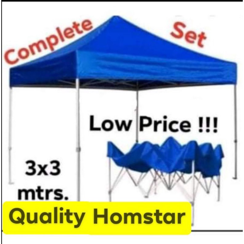 Tent Retractable Homstar 3x3 mtrs (mas makapal ang frame at cover ...