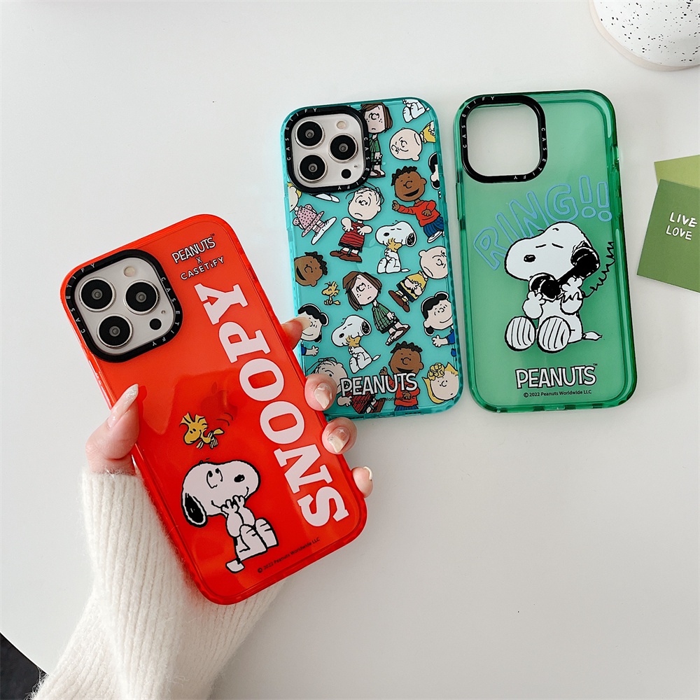 Cute Snoopy Dogs For iPhone 17 16 15 14 Pro Max Soft Silicone Case for ...