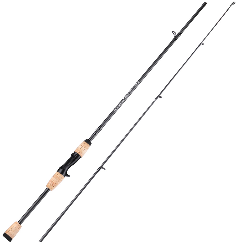 Sougayilang Fishing Rod 1.8m Spinning/Casting Fishing Rod M Power ...