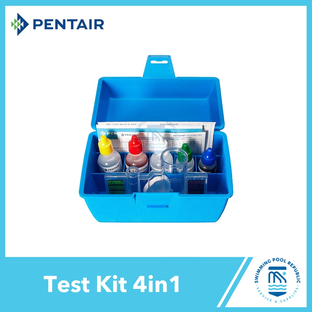 Pentair R151186 # 78HR Test Kit 4in1 Test Kit and Solutions | Shopee ...