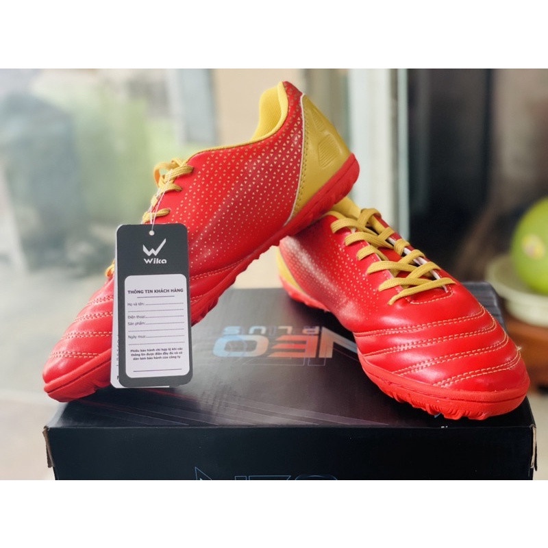 Wika Neo Plus football boots with TF sole and box | Shopee Philippines