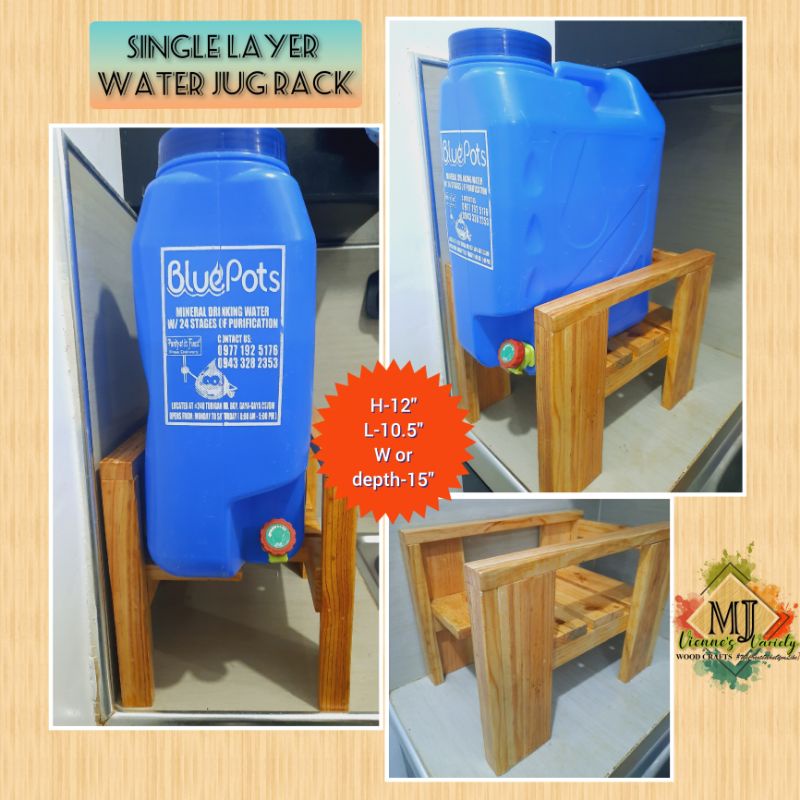 Water Jugs Rack | Mineral Water Stand| Single Layer | Counter top ...