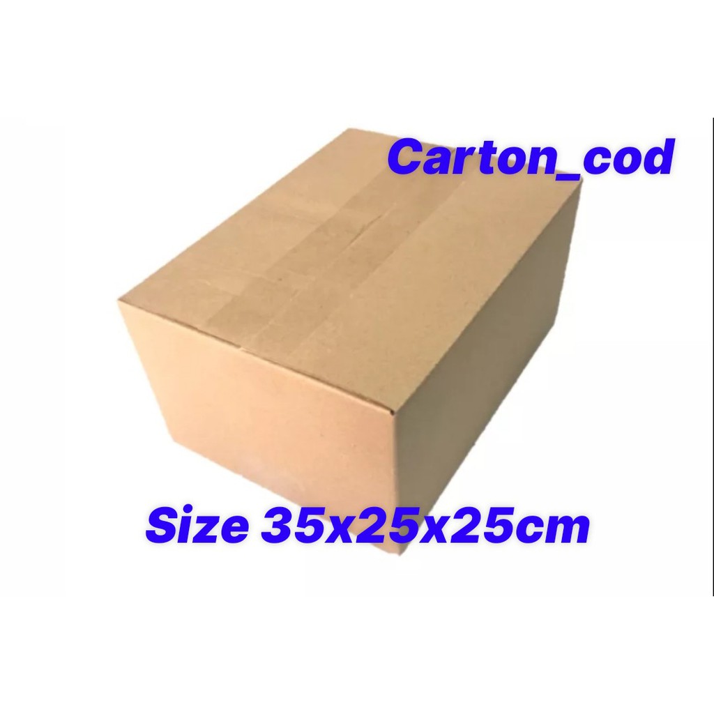 5 CARTON Box SIZE 35X25X25 CM | Shopee Philippines