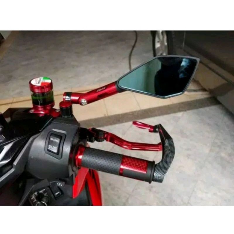 CNC TOMOK MIRROR V5 GLASS MODEL FOR ALL UNIVERSAL MOTORCYCLES | Shopee ...