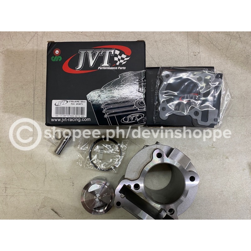 JVT Steel Bore 65mm Mio Sporty | Shopee Philippines