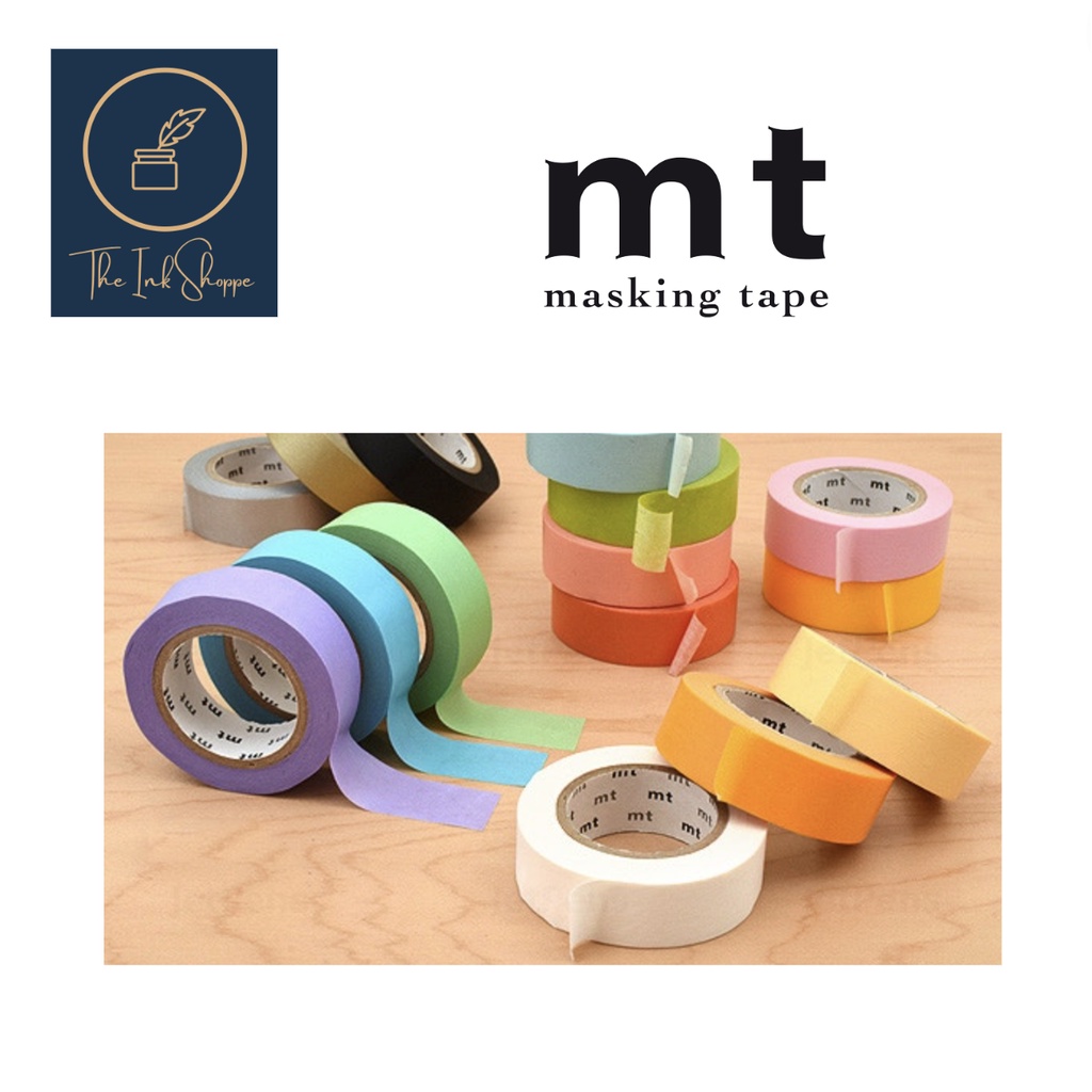 MT BASIC Washi Tape MATTE Colors - FULL ROLL | Shopee Philippines