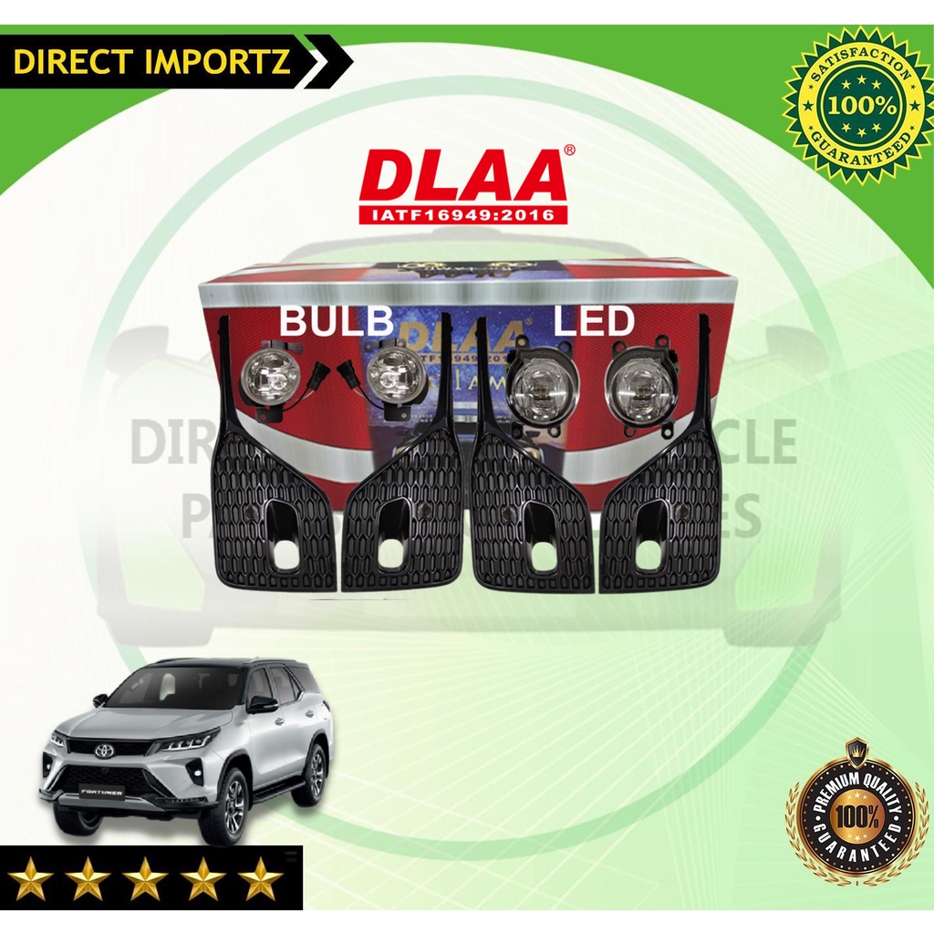 Toyota Fortuner 2021 to 2023 (TY-1661) LED and BULB TYPE DLAA High ...