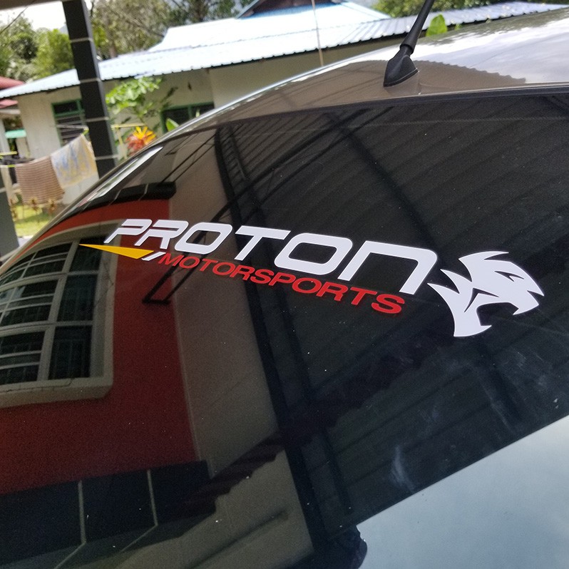 Sticker Proton Motorsport(cermin depan) | Shopee Philippines