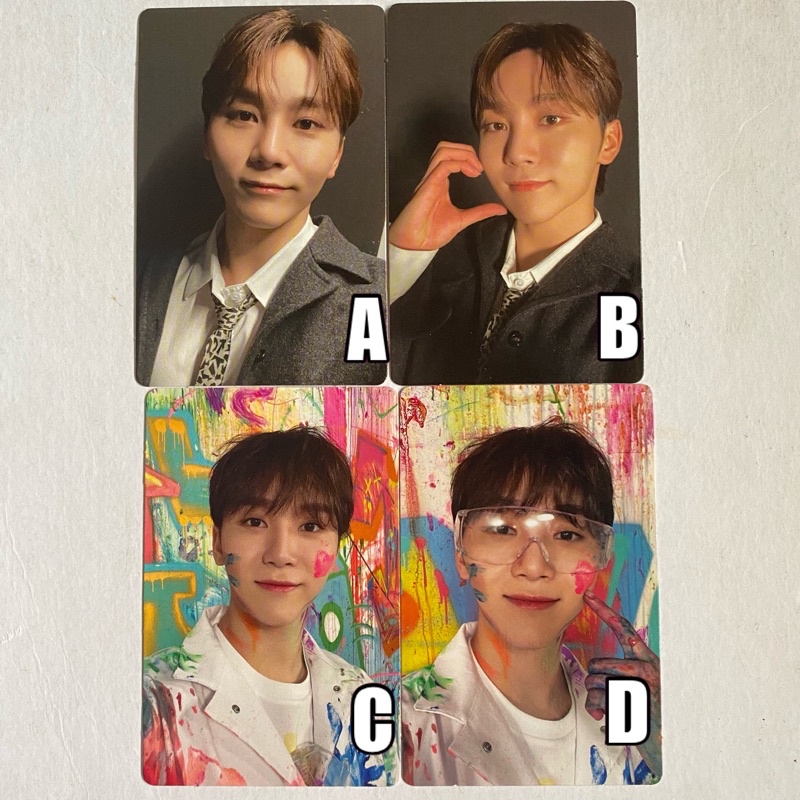 Seventeen Face the Sun Carat Version Photocards- Scoups, Jeonghan ...