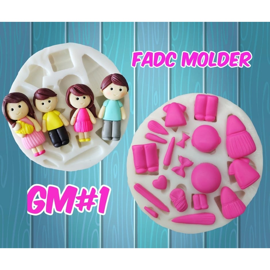 SM12 God Parents - Family Silicone Mold | Shopee Philippines