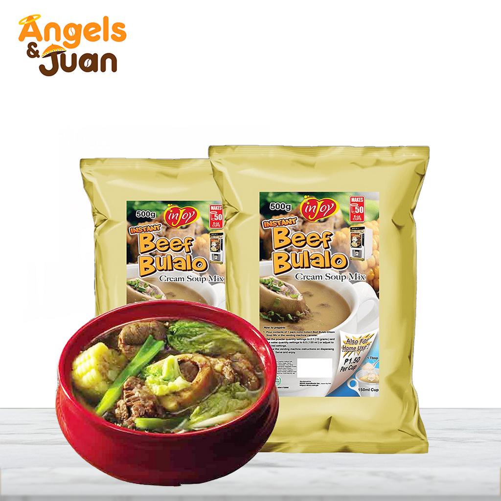 inJoy Beef Bulalo Instant Soup Powder for Coffee Vending Machine 500g ...