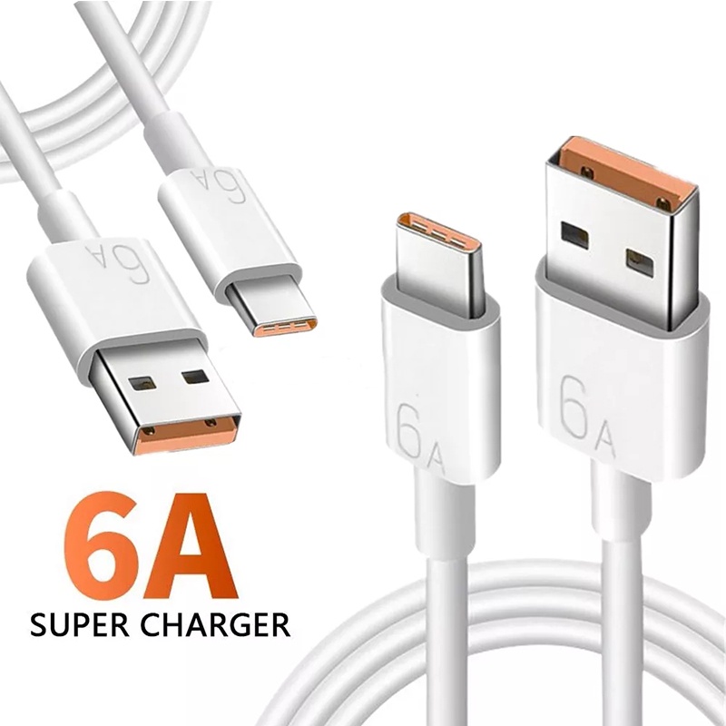 6A Type-C Super Fast Charger Cable / Durable USB Type C Charging Data ...