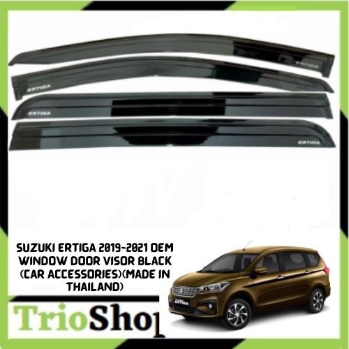 Suzuki Ertiga 2019-2021 OEM Window door visor black (Car Accessories ...